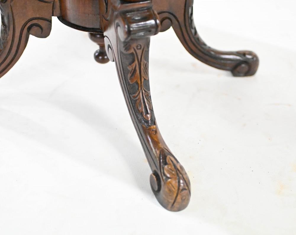 Edwardian Card Table in Walnut, 1910s for sale at Pamono