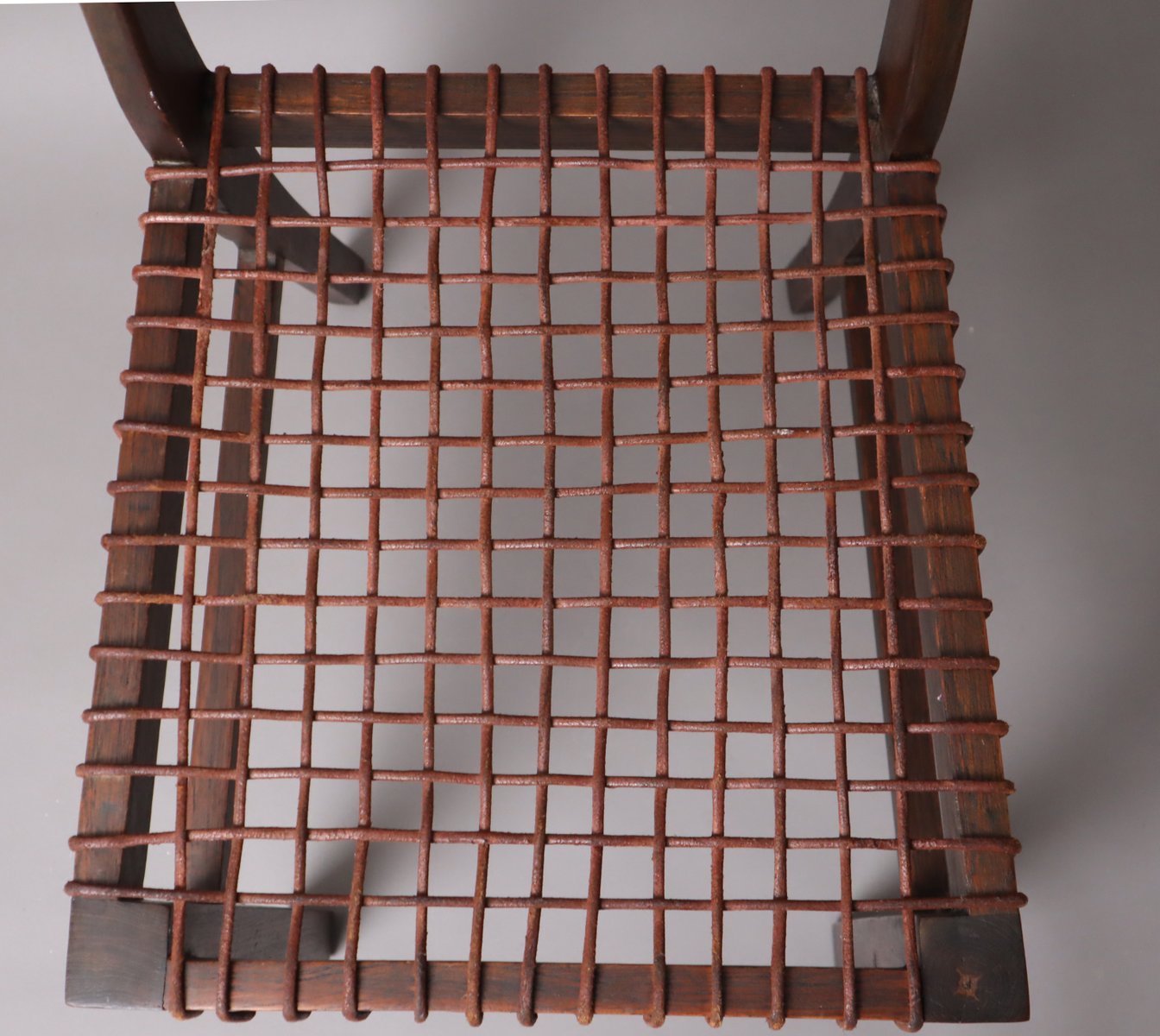 Vintage Leather Cord Chair Circular by Terence Harold Robsjohn-Gibbings ...