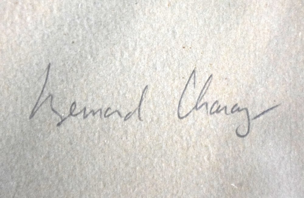 Bernard Charoy, Porträt einer jungen nackten Frau, Lithographie bei Pamono kaufen