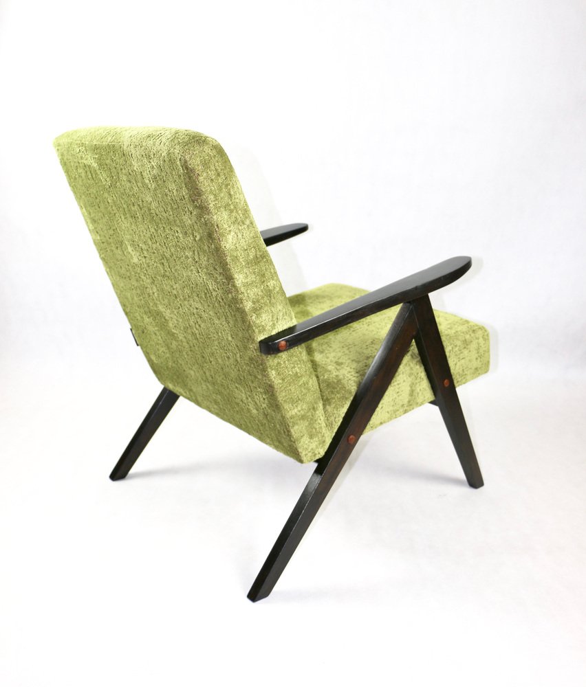 Vintage Olive Green Model B-310 Armchair, 1970s for sale at Pamono