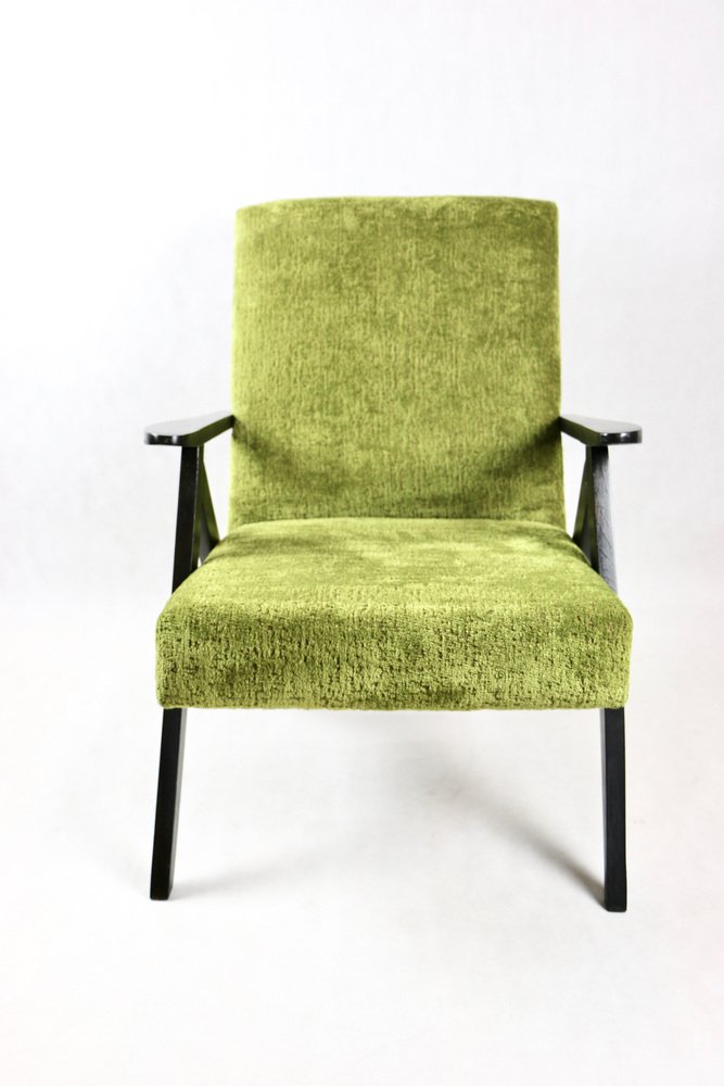 Vintage Olive Green Model B-310 Armchair, 1970s for sale at Pamono