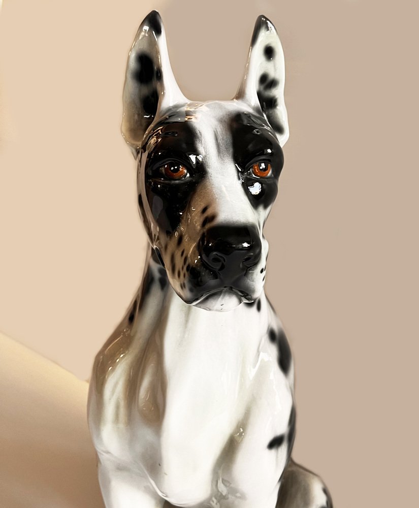 Vintage Ceramic Dog, 1990s for sale at Pamono