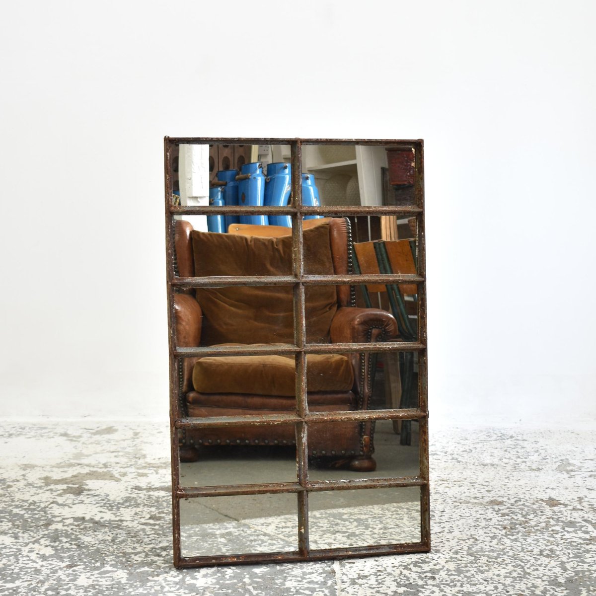 Vintage Window Mirror, 1950s for sale at Pamono