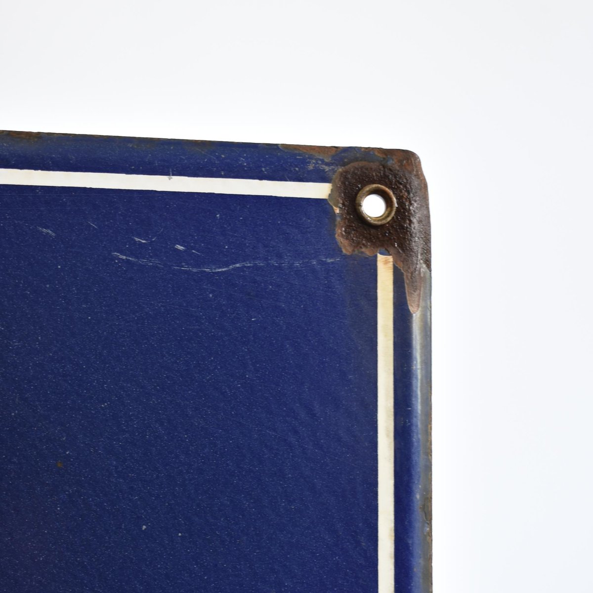 French Enamel Road Sign, 1940s for sale at Pamono