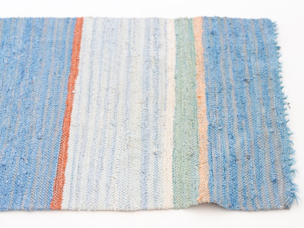 Mid-Century Swedish Rag Rug for sale at Pamono