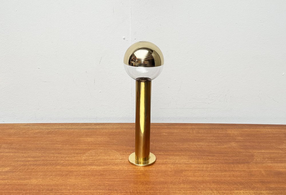 Deutsche Vintage Space Age Deckenlampe aus Messing von Motoko Ishii für ...