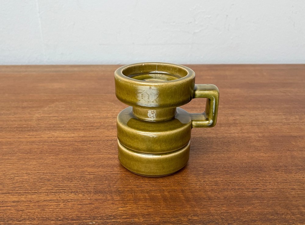 Mid-Century WGP West German Pottery Candle Holder by Cari Zalloni for ...