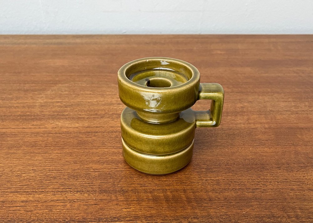 Mid-Century WGP West German Pottery Candle Holder by Cari Zalloni for ...