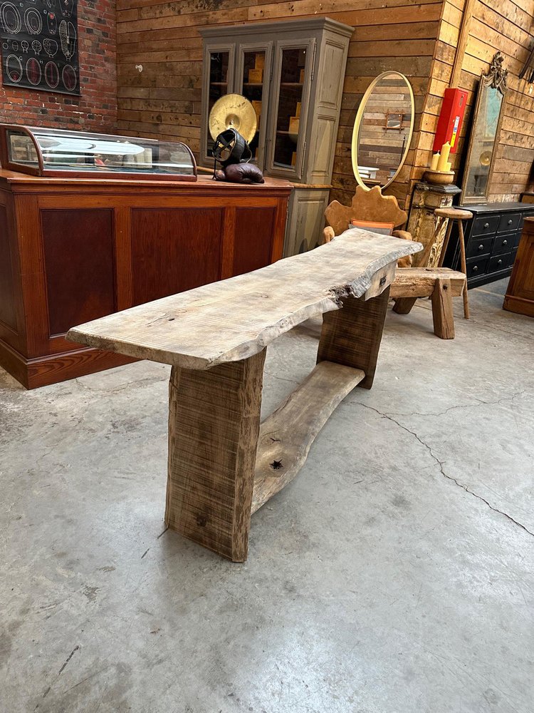 Vintage Brutalist Console Table, 1960s for sale at Pamono