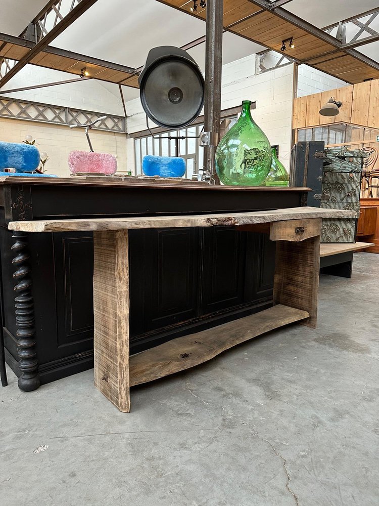 Vintage Brutalist Console Table, 1960s for sale at Pamono