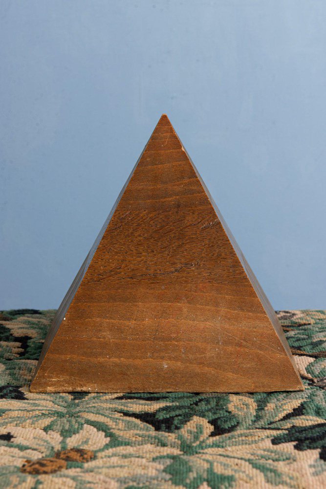 Mid-Century Pyramid in Oak for sale at Pamono