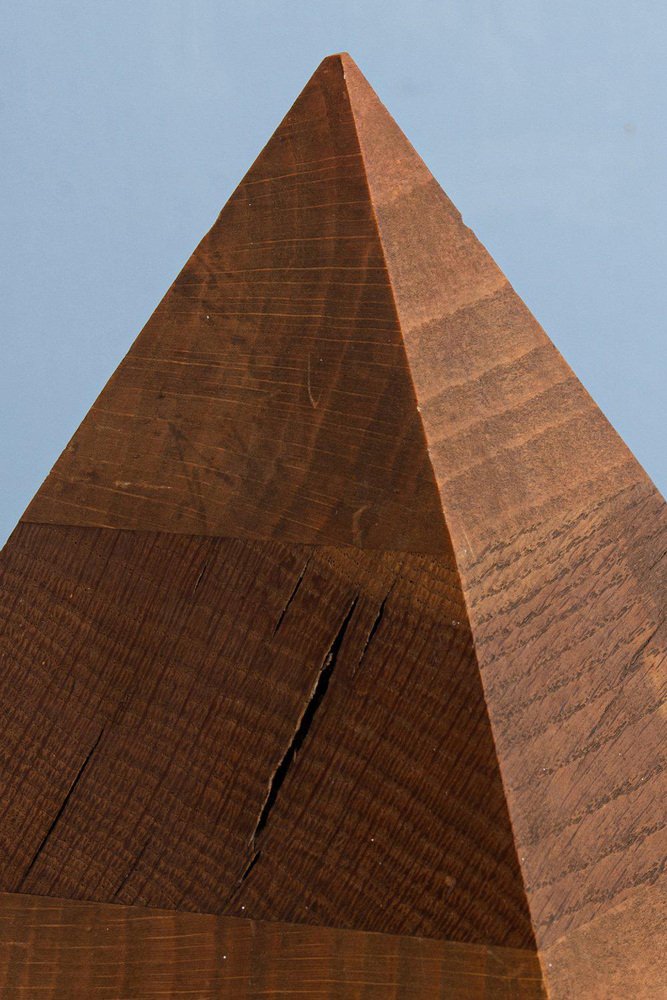 Mid-Century Pyramid in Oak for sale at Pamono