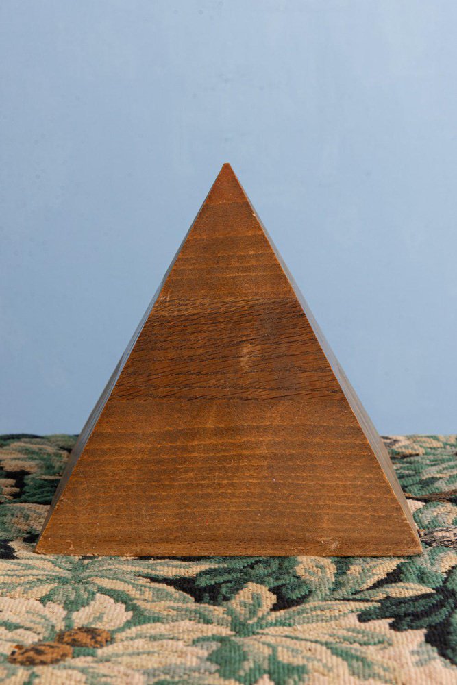 Mid-Century Pyramid in Oak for sale at Pamono