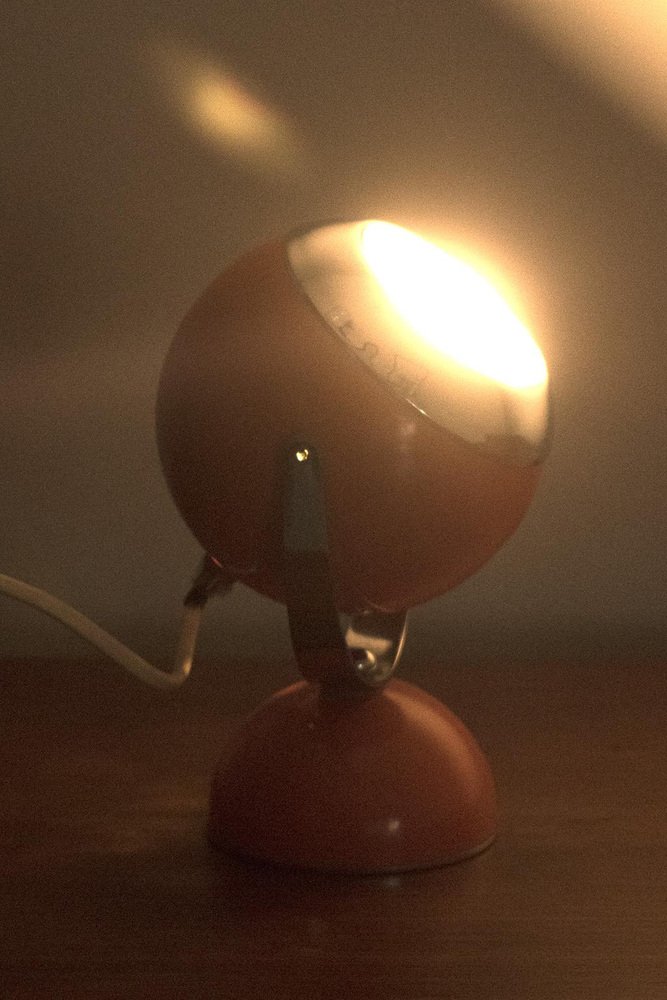 Vintage Orange Table Spotlight for sale at Pamono