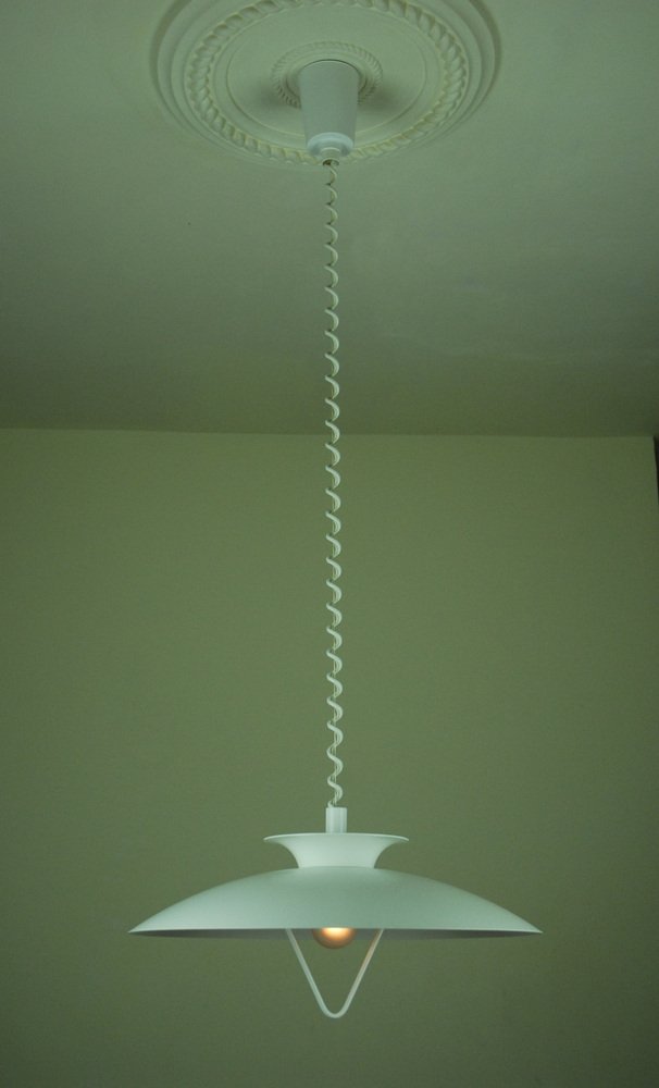 Rise and Fall Pulley Pendant Lamp for Fog & Morup, Denmark, 1970s for ...
