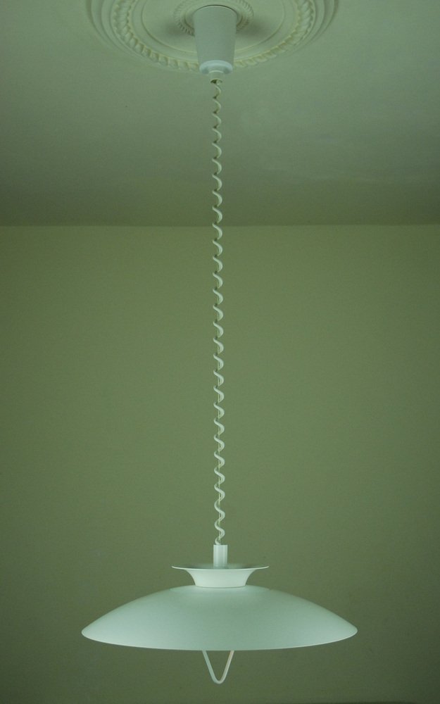 Rise and Fall Pulley Pendant Lamp for Fog & Morup, Denmark, 1970s for ...