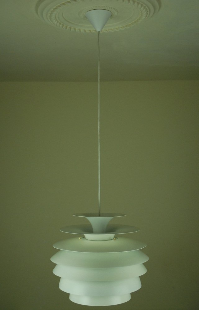 Barcelona Pendant Lamp by Bent Karlby for Dema Lighting, Denmark, 1970s ...