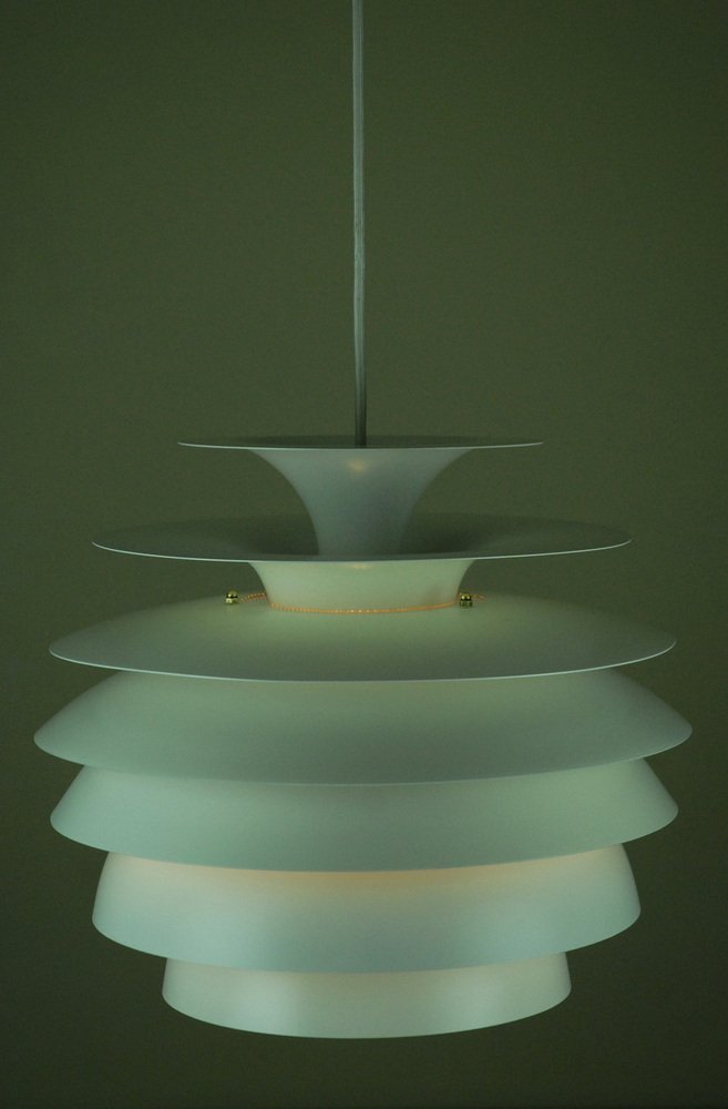 Barcelona Pendant Lamp by Bent Karlby for Dema Lighting, Denmark, 1970s ...