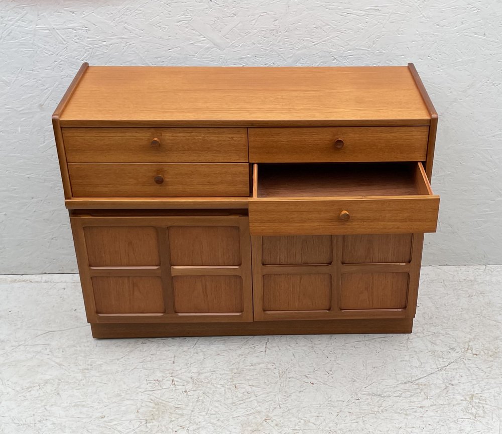 Vintage Teak Compact Sideboard from Nathan, 1970s for sale at Pamono