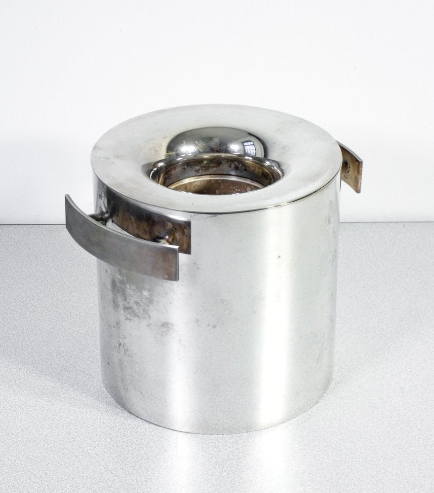 Silver Plated Ice Bucket from Casetti, 1960s for sale at Pamono