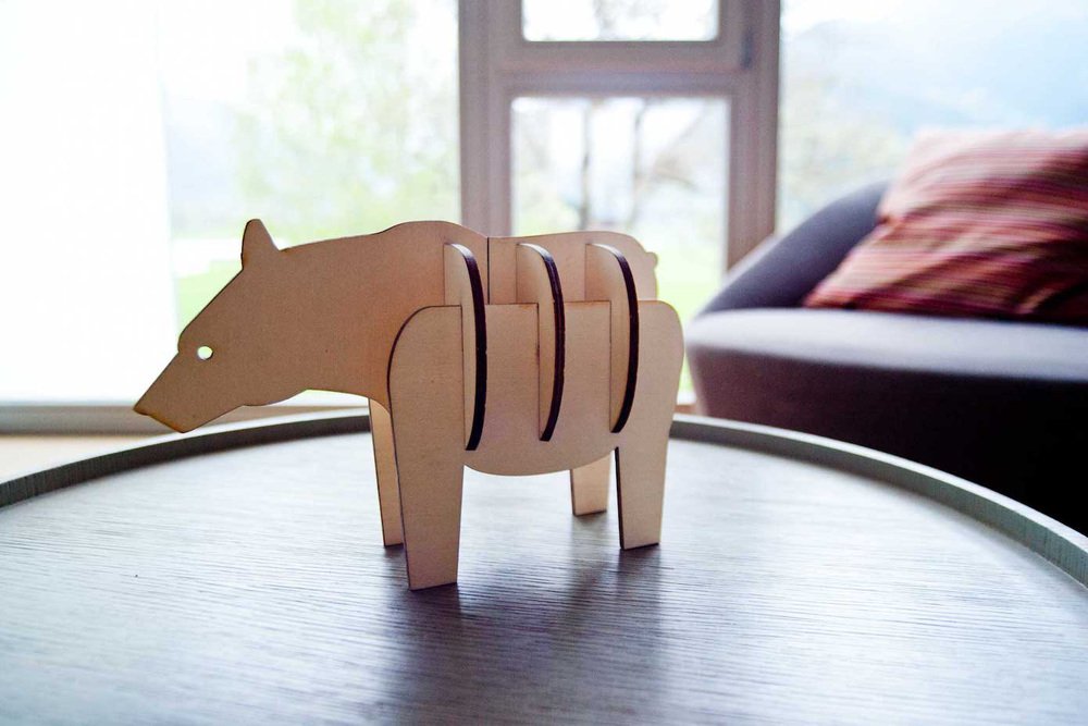 Mhuka Forest The Bear von Ulap Design bei Pamono kaufen