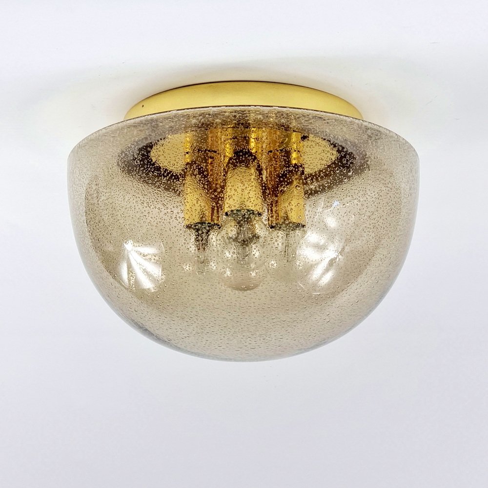 Large Mushroom Shape Flush Mount-Ceiling Light from Limburg, Germany ...