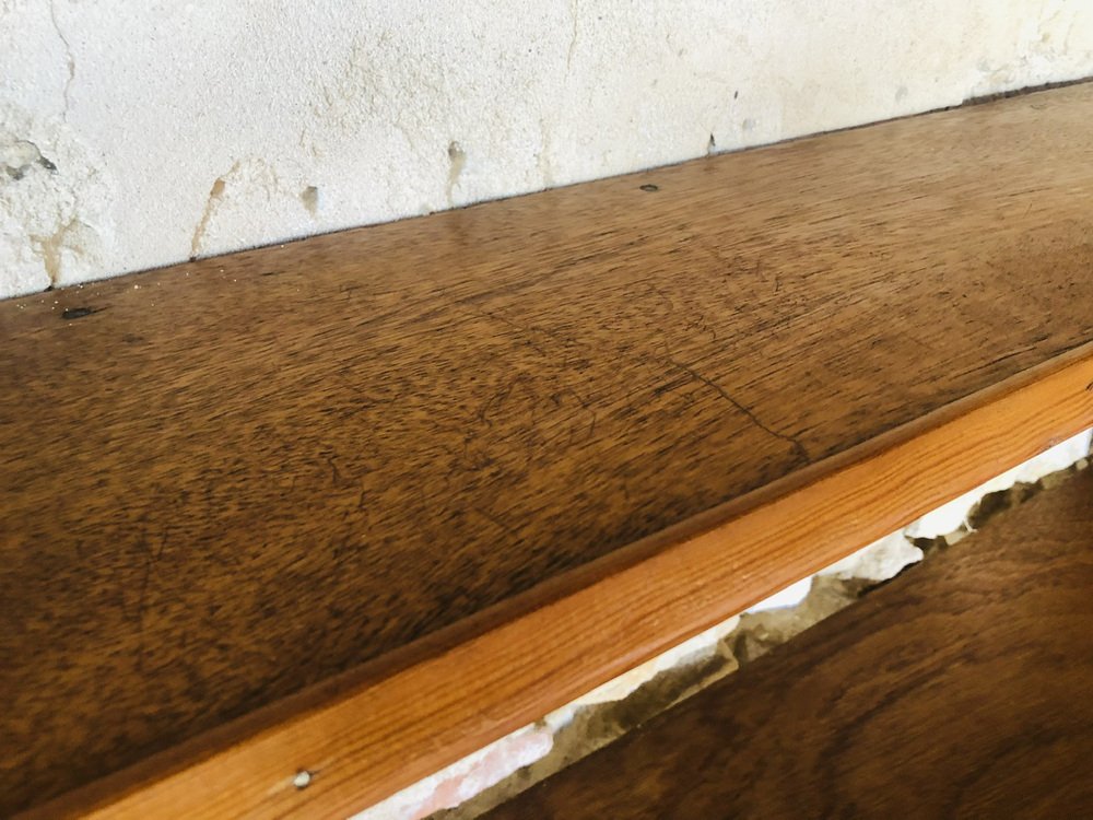 Mid-Century Two-Tier, Wall Mount Shelf for sale at Pamono
