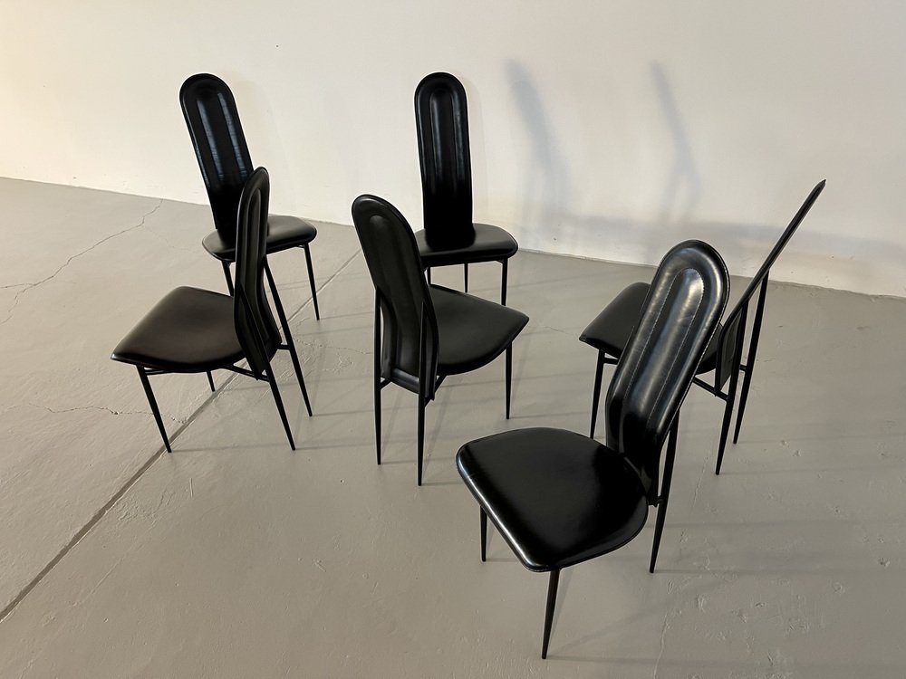 S 44 Chair from Fasem, Set of 6 for sale at Pamono