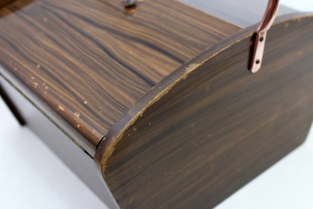 Wooden Table Worker Box, 1970s for sale at Pamono