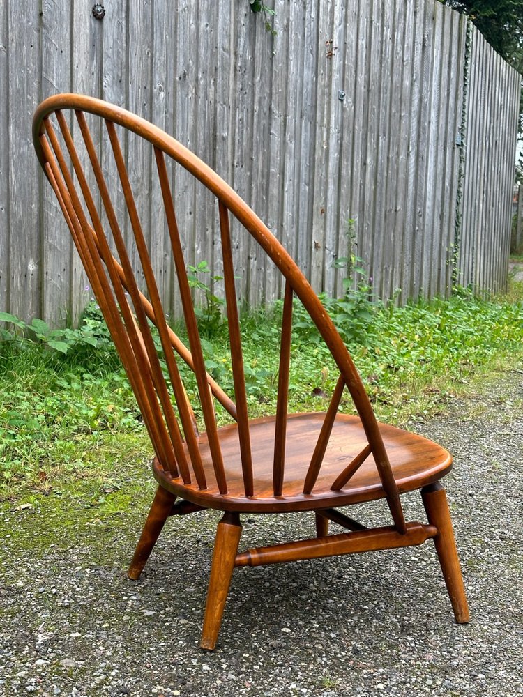 Mid-Century Scandinavian Bågen Chair by Engström & Myrstrand for Nässjö ...