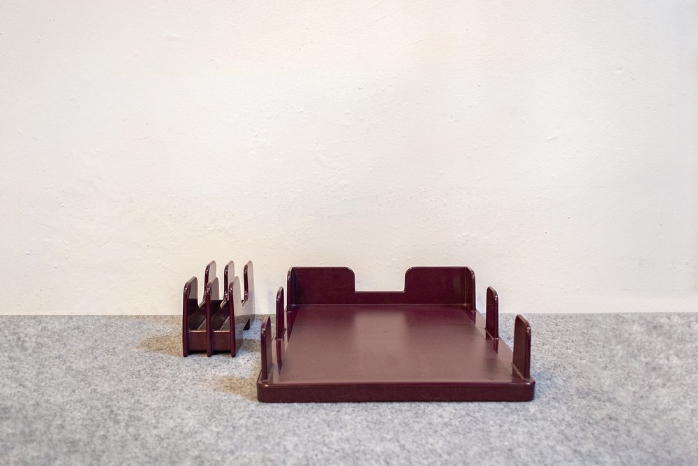 Desk Set by Ettore Sottsass for Olivetti Synthesis, Italy, 1972, Set of ...