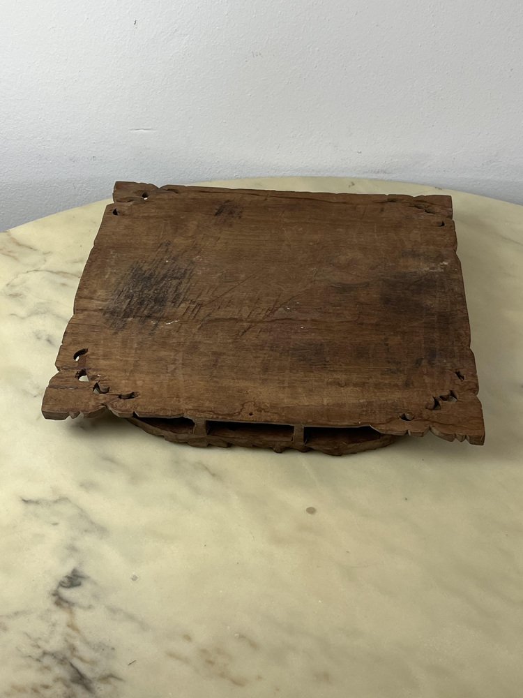 Vintage Balinese Panel in Hand-Worked Beech, 1993 for sale at Pamono