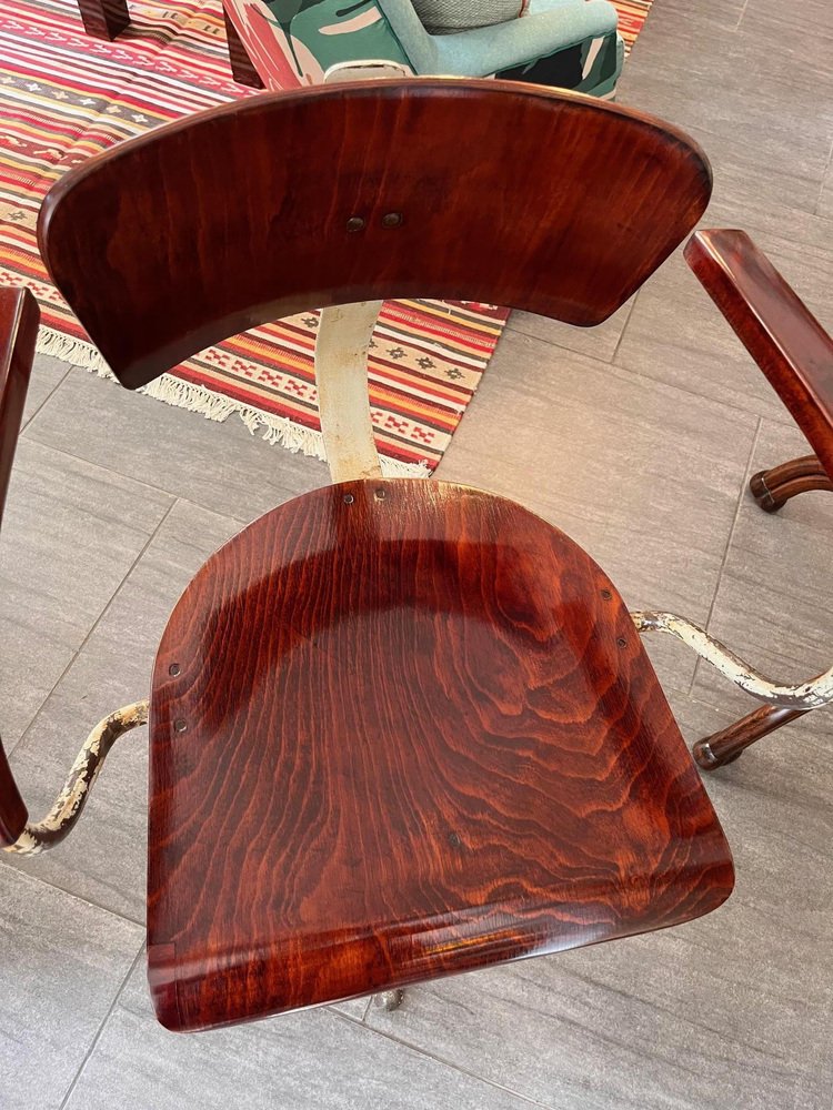 Industrial Swivel Chair from Blaha, 1950s for sale at Pamono