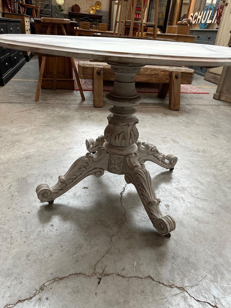 Napoleon III Mahogany Coffee Table, 1890s for sale at Pamono