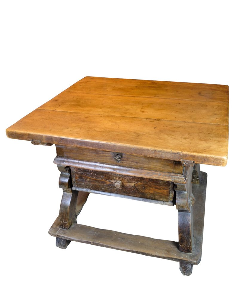 Antique Swiss Cheeseboard in Oak, 1720s for sale at Pamono