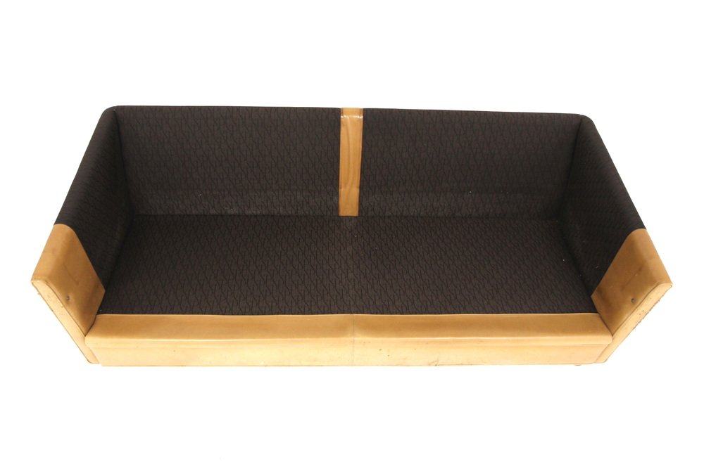 Scandinavian Remo Leather Sofa, Dux, Sweden, 1960s for sale at Pamono