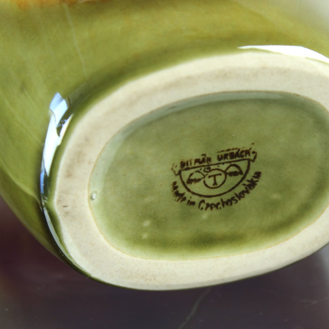 Ceramic Vase by Ditmar Urbach, 1960s for sale at Pamono