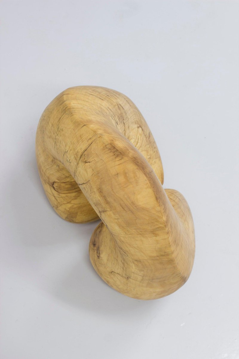 Danish Free Form Sculpture in Maple for sale at Pamono