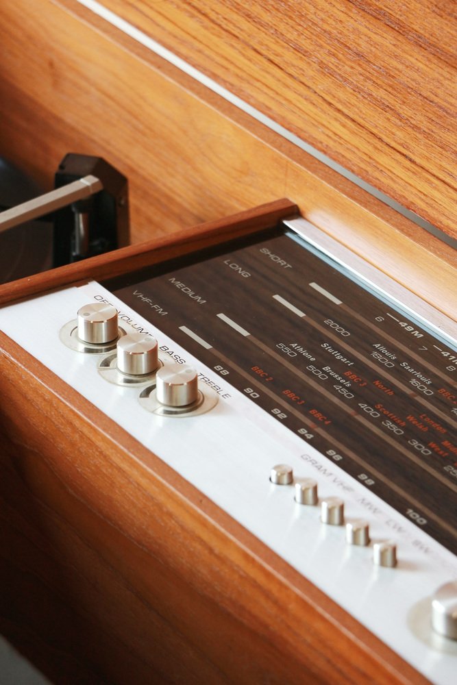 Hifi Radiogramm Möbel von His Master's Voice, 1960er bei Pamono kaufen