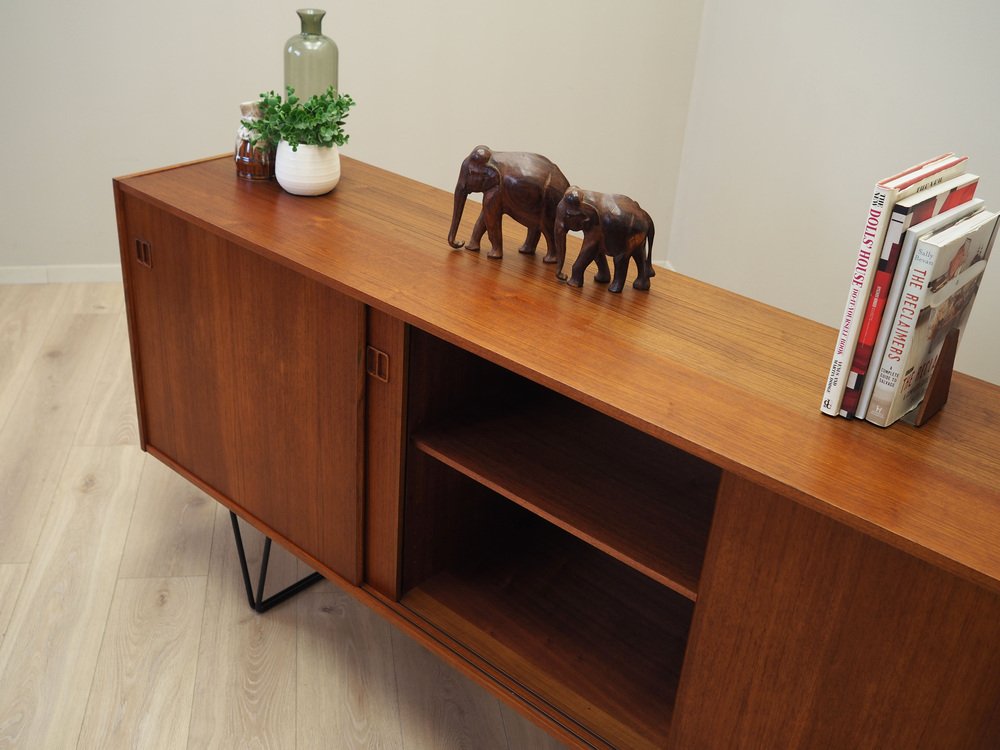 Danish Teak Sideboard, 1970s, Production for sale at Pamono