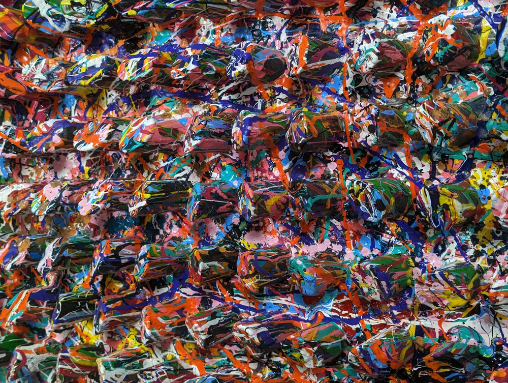 Jeremy Olsen, Damn Mess, 2000s, Oil Painting for sale at Pamono