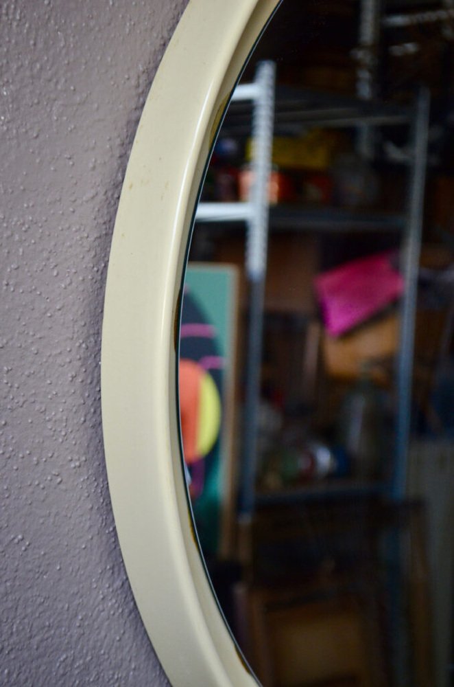 Space Age Wall Mirror, 1970s for sale at Pamono