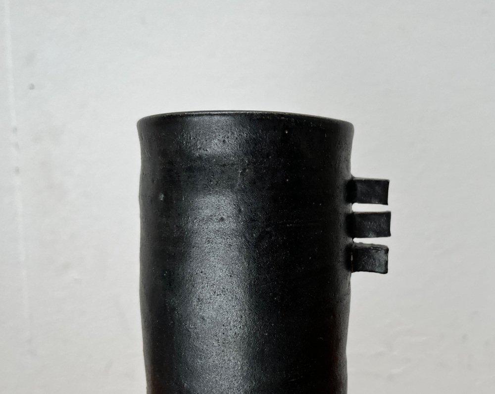 Mid-Century German Studio Pottery Minimalist Vase, 1960s for sale at Pamono