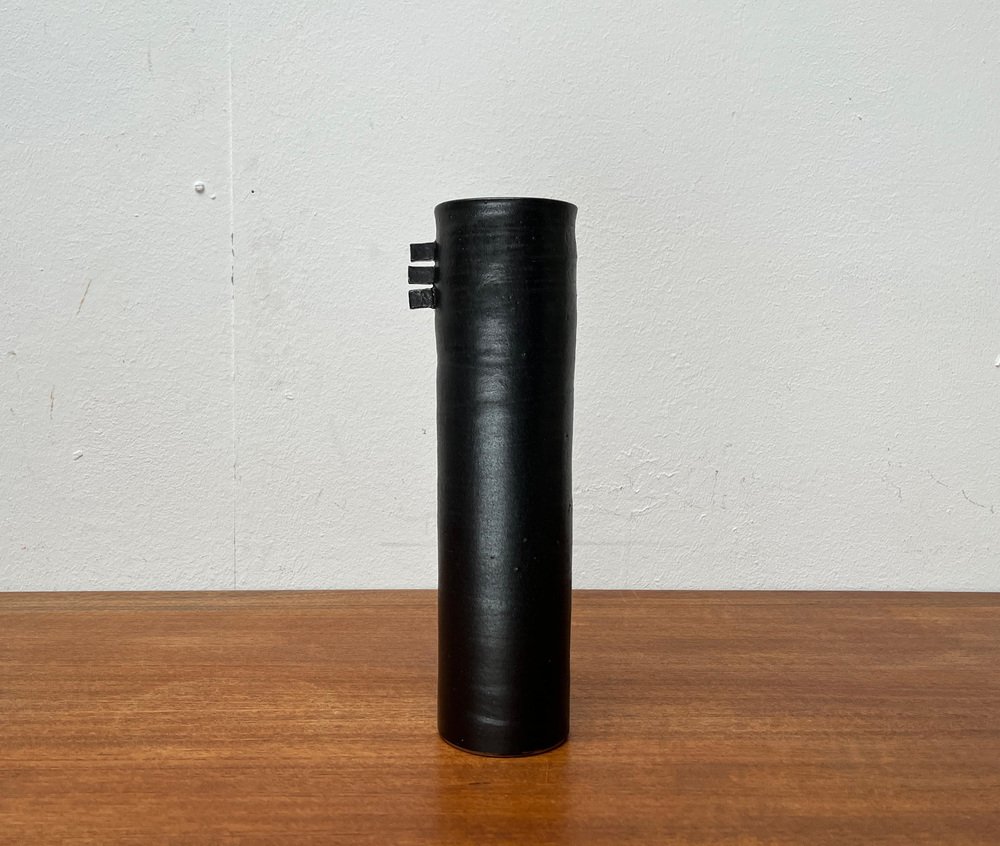 Mid-Century German Studio Pottery Minimalist Vase, 1960s for sale at Pamono