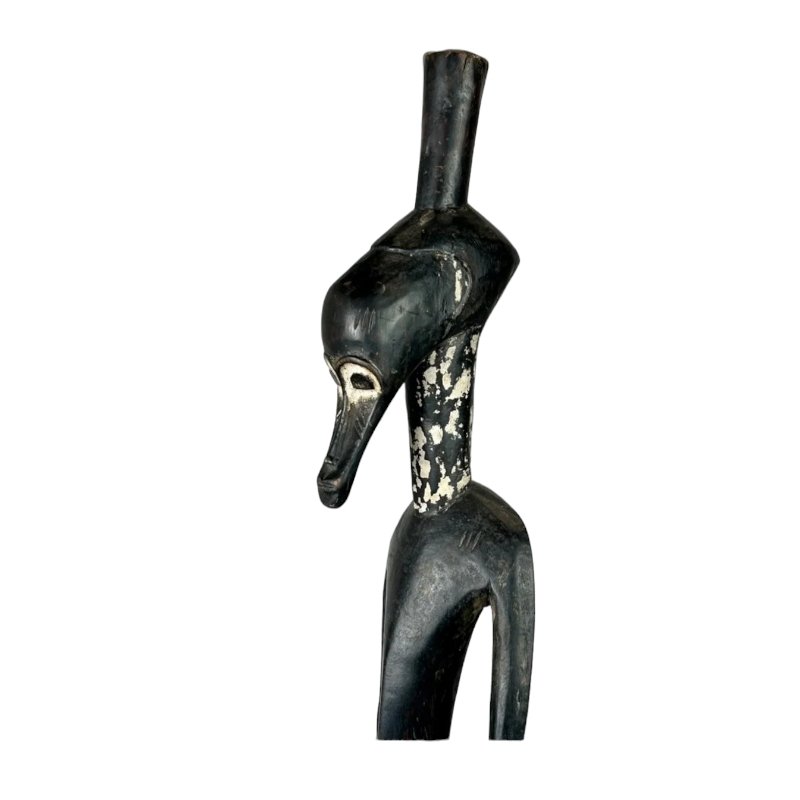 Ivory Coast Artist, Sculpture, Canelo Wood, 19th Century for sale at Pamono