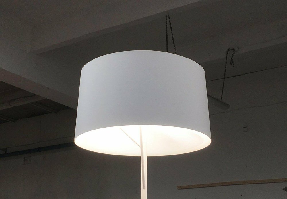 Metal Floor Lamp by Mario Ruiz for Metalarte for sale at Pamono
