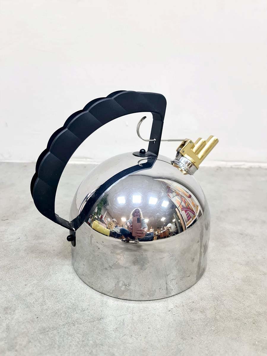 Vintage Postmodern Italian Kettle by Richard Sapper for Alessi, 1980s ...