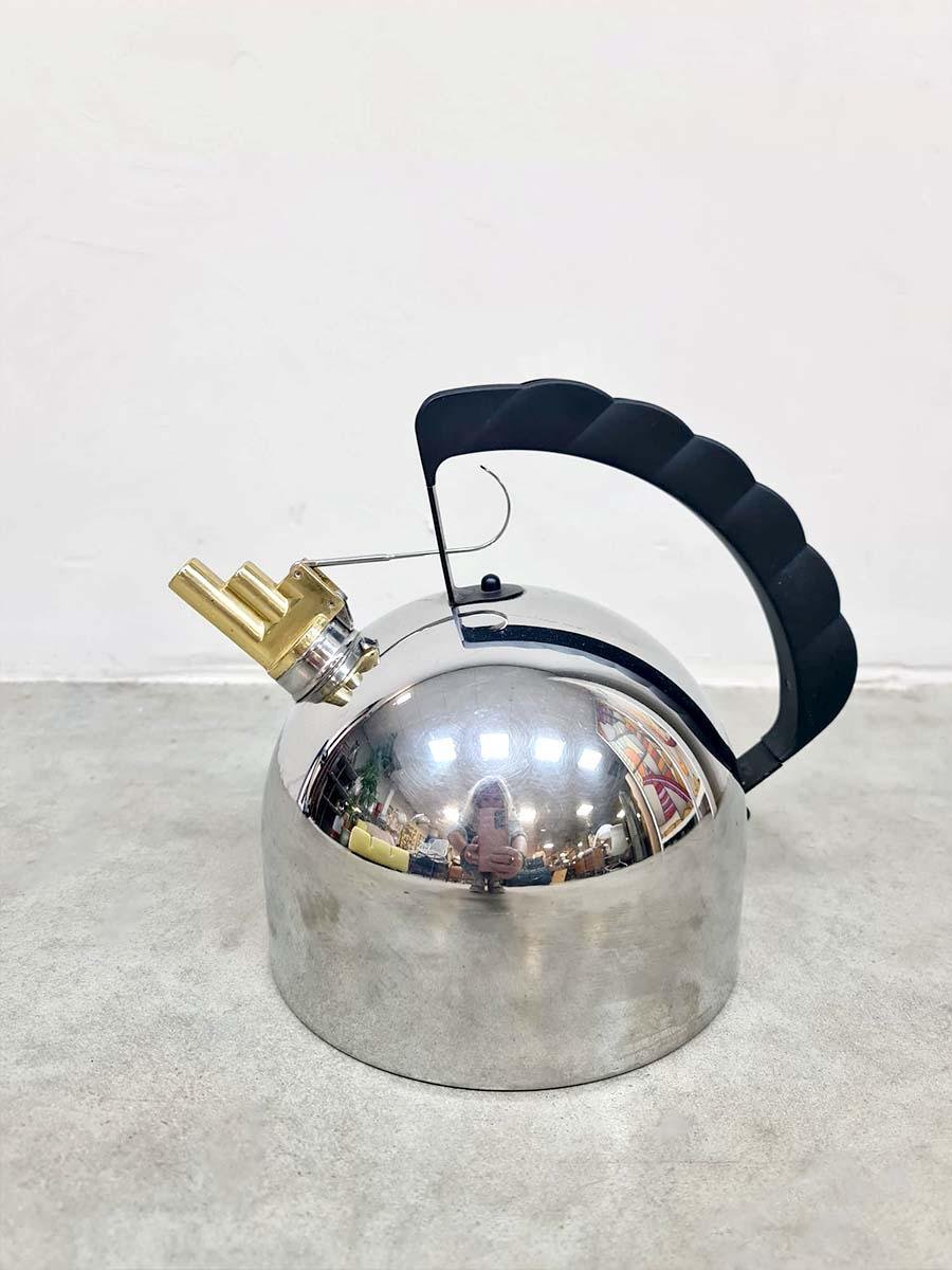 Vintage Postmodern Italian Kettle by Richard Sapper for Alessi, 1980s ...