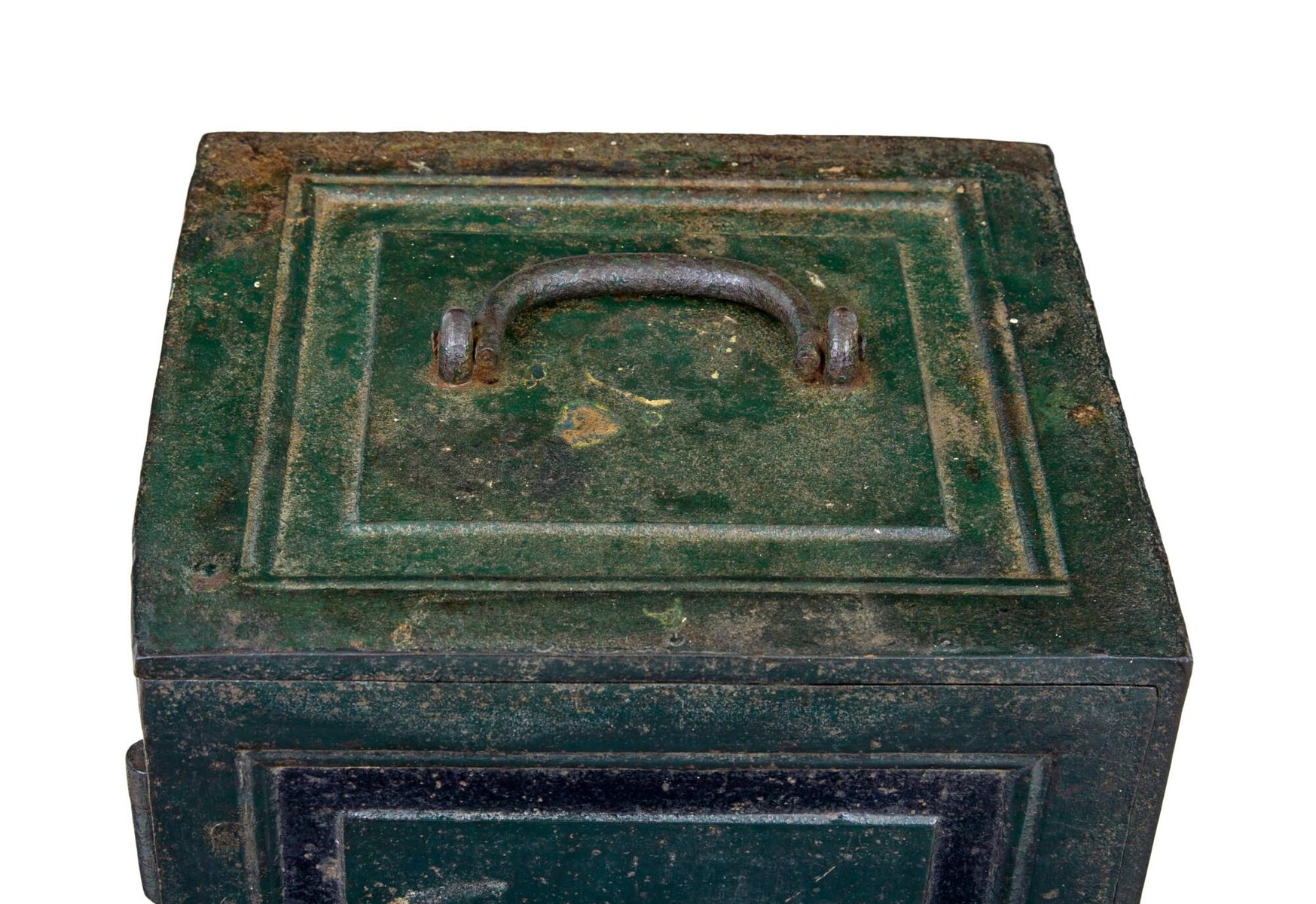 Early 19th Century Painted Iron Safe for sale at Pamono