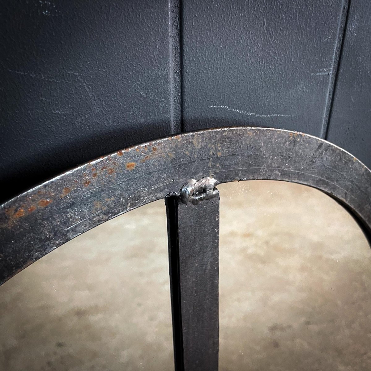 Vintage Industrial Window Mirror for sale at Pamono